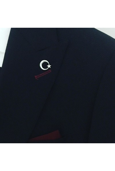 TMT Ay Yıldız Gümüş Rozet