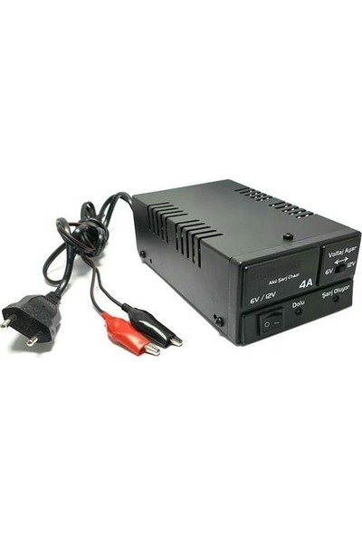ALPA Wellhise 6V/12V Ayarlanabilir 4 Amper Otomatik Akü Şarj ALPA Wellhise 6V/12V Ayarlanabilir 4 Amper Otomatik Akü Şarj