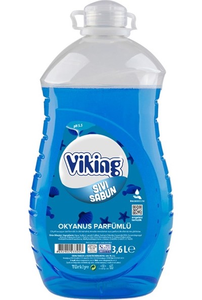 Viking Sıvı Sabun Okyanus 3,6 lt Viking Sıvı Sabun Okyanus 3,6 lt