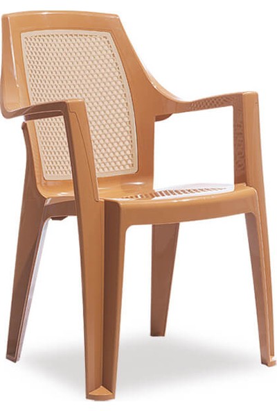 Cakha Seta Elit Bee Plastik Bahçe Balkon Koltuk Sandalye