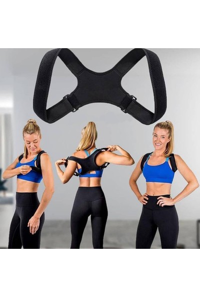 Ankaflex Unisex Siyah Kelebek Dik Durus Korsesi Kamburlu Önleyici Terletmez Korse Ankaflex Unisex Siyah Kelebek Dik Durus Korsesi Kamburlu Önleyici Terletmez Korse