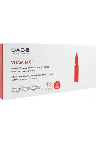 Babe Vitamin C Aydınlatıcı Bakım Ampul 10X2 ml
