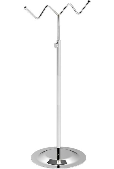 Manken İstanbul Ayarlanabilir Çanta Standı-Krom Kaplama