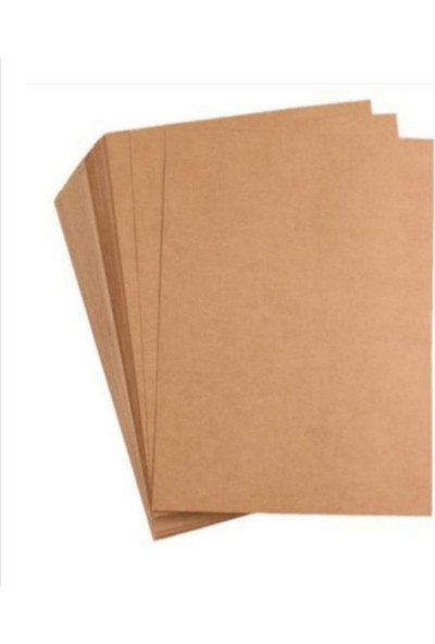Ambalaj Atölyesi 40X50 cm 50 Adet Baskısız Kraft Kağıt Oto Paspas