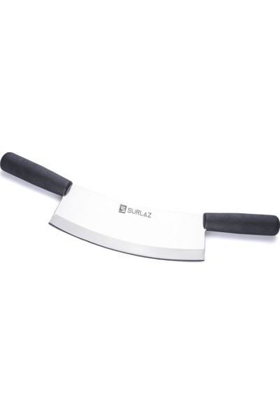 SürLaz Çift Tutma Zırh Bıçak 25 cm Kebap Satırı Kıyma Bıçağı SürLaz Çift Tutma Zırh Bıçak 25 cm Kebap Satırı Kıyma Bıçağı