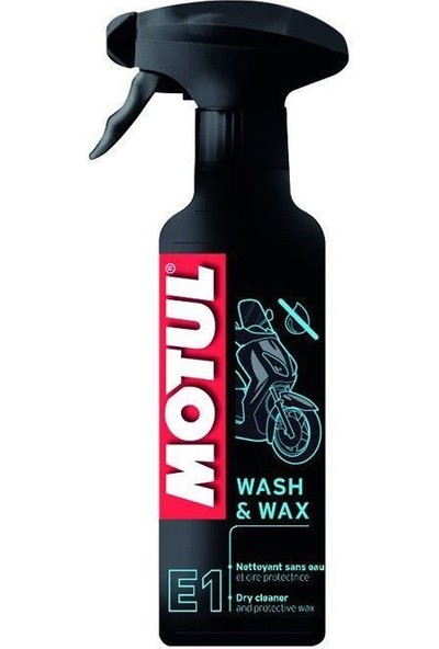 Motul E1 Wash & Wax 0.400L (Susuz Temizleme) Motul E1 Wash & Wax 0.400L (Susuz Temizleme)