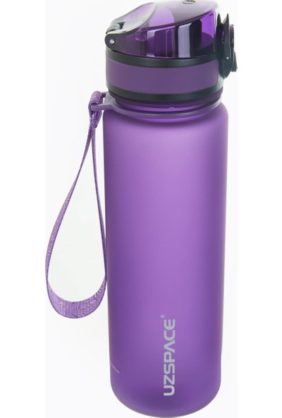 Uzspace Fiftyfifty Koleksyion Tritan Su Matarası 500 ml Mor Uzspace Fiftyfifty Koleksyion Tritan Su Matarası 500 ml Mor