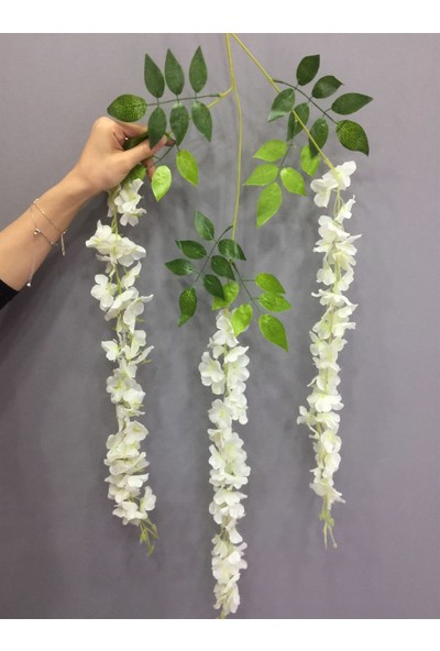 Hayalperest Boncuk Beyaz Sarkıt Sümbül Çiçek