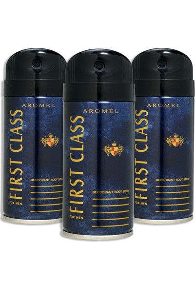 First Class Erkek Deodorant 3x150ml