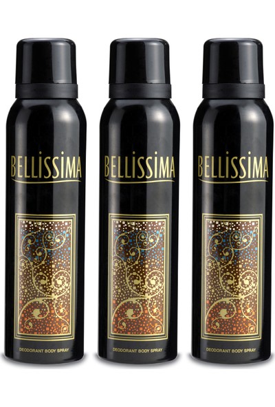 Bellissima Kadın Deodorant 3x150ml
