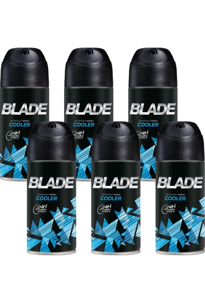 Blade Cooler Erkek Deodorant 6x150ml