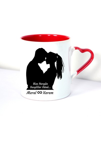 Nil Hediye 14 Şubat Sevgililer Günü Kupa Bardak