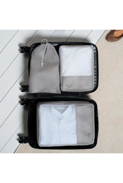 Ocean Home 3'lü Bavul Içi Organizer Set
