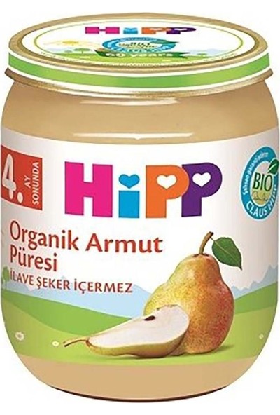 Hipp Organik Armut Püresi 125 gr Hipp Organik Armut Püresi 125 gr