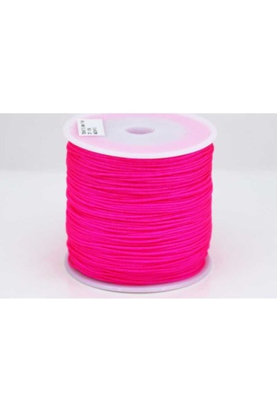 Bi Hızlı Paraşüt Ipi Bileklik Ipi 10 mt Çap : 1 mm Pembe Renk