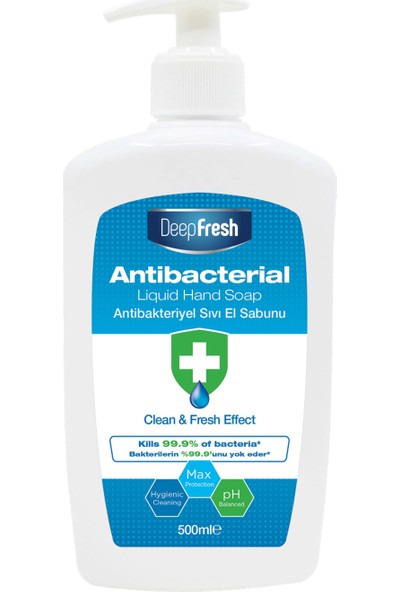 Deep Fresh Antibakteriyel Sıvı Sabun 500 ml Deep Fresh Antibakteriyel Sıvı Sabun 500 ml
