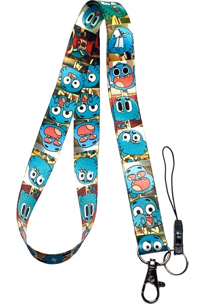 Stormistoretr Gumball Boyun Ipi ve Telefon Askısı Stormistoretr Gumball Boyun Ipi ve Telefon Askısı