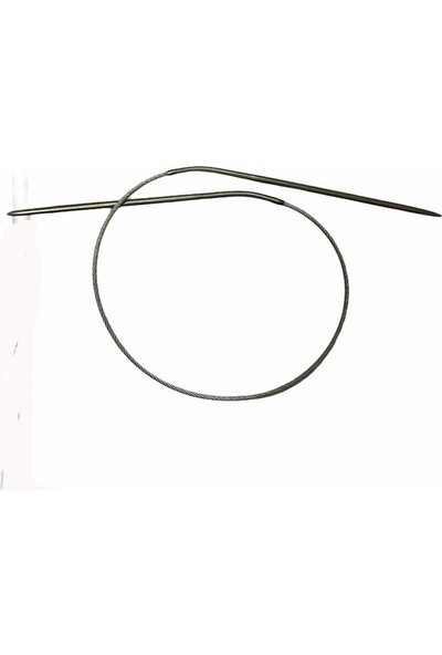 Tunç Titanyum Misinalı 40 cm(boy) 4 mm(kalınlık) Örgü Şişi