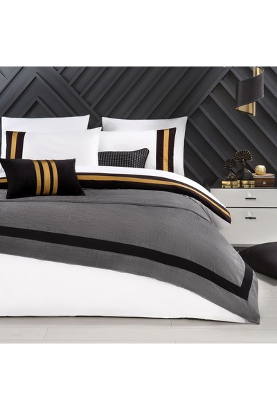 Yataş Bedding Algi Şeritli Kadife Yatak Örtüsü Çift Kişilik Yataş Bedding Algi Şeritli Kadife Yatak Örtüsü Çift Kişilik