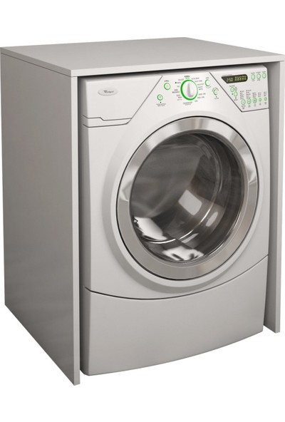Banos Cm1 Kapaksız Çamaşır Makinesi Alt Dolabı - Beyaz