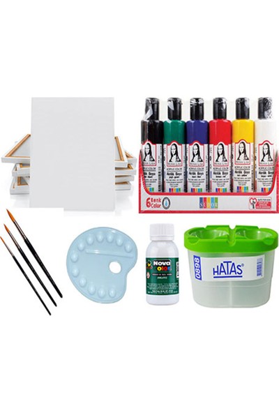 Südor Akrilik Boya + Tuval Seti 35 x 50 cm