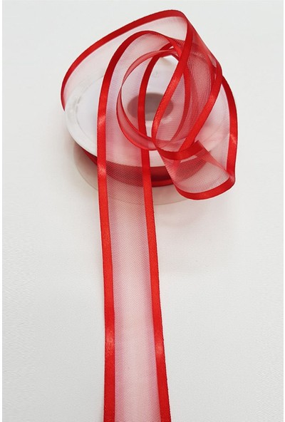 Hayalperest Boncuk Organze Saten Kurdele 2,5cm