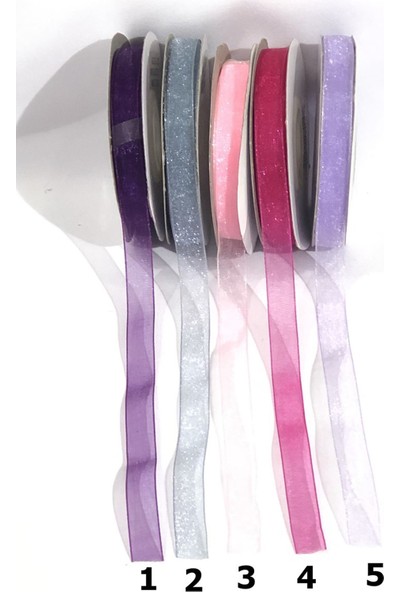 Hayalperest Boncuk Organze Kurdela 1 cm