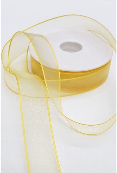 Hayalperest Boncuk Organze Saten Kurdele 2,5cm