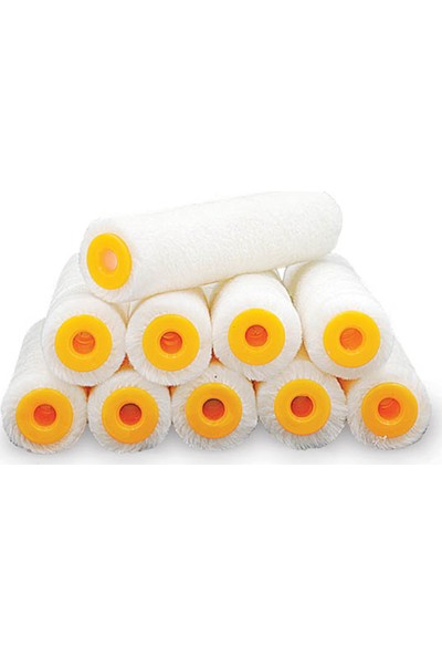 DÜFA 10 cm Boya Rulo Yedeği Kadife 10'lu Paket DÜFA 10 cm Boya Rulo Yedeği Kadife 10'lu Paket