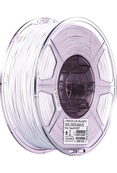 Esun Kar Beyaz Pla+ Filament Esun Kar Beyaz Pla+ Filament