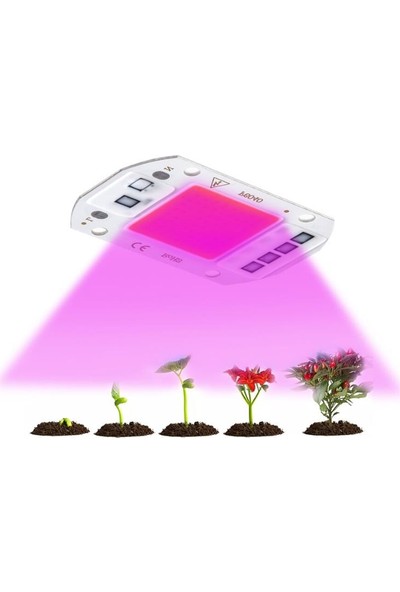 Profisher Tam Spektrum LED Cob Çip Bitki Büyütme Işık 220V 50W Ic Phyto Profisher Tam Spektrum LED Cob Çip Bitki Büyütme Işık 220V 50W Ic Phyto