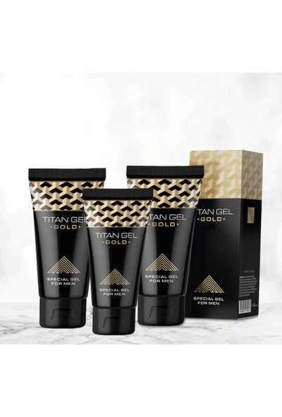 Titan Gold Jel 50ML 3'lü Paket