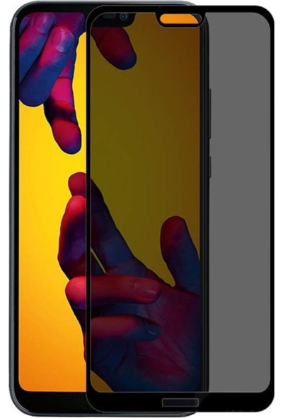 Coverest Huawei P20 Lite Kavisli Gizlilik Filtreli Hayalet Ekran Koruyucu Siyah Coverest Huawei P20 Lite Kavisli Gizlilik Filtreli Hayalet Ekran Koruyucu Siyah