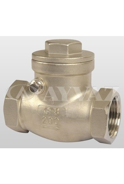 Ayvaz Çalpara Çekvalf Paslanmaz AISI304 3/4'' Ayvaz Çalpara Çekvalf Paslanmaz AISI304 3/4''