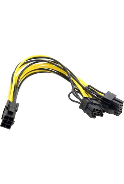 Molix 8P6P Pcı E 8pin (6+2) 2x + 6 Pin Pcı-E Ekran Kartı Power Çoklayıcı Molix 8P6P Pcı E 8pin (6+2) 2x + 6 Pin Pcı-E Ekran Kartı Power Çoklayıcı
