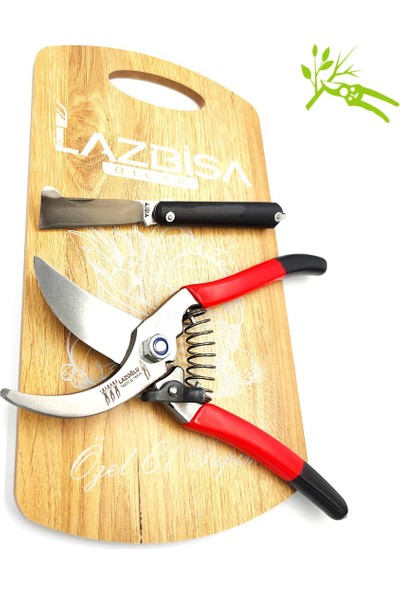 Lazbisa Lazoğlu Sürmene Bağ Bahçe Ağaç Dal Budama Makası Kesme Kırpma Makası Aşı Bıçağı Çakı Orj. El Yapımı Lazbisa Lazoğlu Sürmene Bağ Bahçe Ağaç Dal Budama Makası Kesme Kırpma Makası Aşı Bıçağı Çakı Orj. El Yapımı