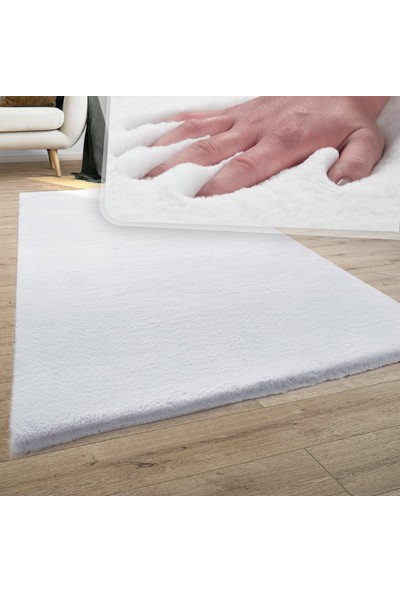 Dinarsu Loft Peluş Halı Antrasit