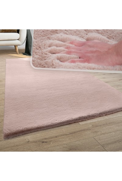 Dinarsu Loft Peluş Halı Antrasit