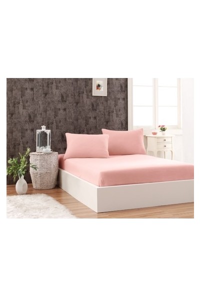 Mertim MerTim Lastikli 180200 Penye Çarşaf (Battal Boy) Pudra Pembe Mertim MerTim Lastikli 180200 Penye Çarşaf (Battal Boy) Pudra Pembe