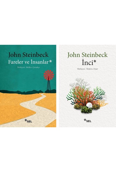 John Steinbeck 2 Kitap Set (Fareler ve Insanlar, Inci) John Steinbeck 2 Kitap Set (Fareler ve Insanlar, Inci)