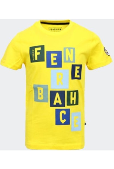 Fenerium Çocuk Tribünrenkli Fb Tshirt