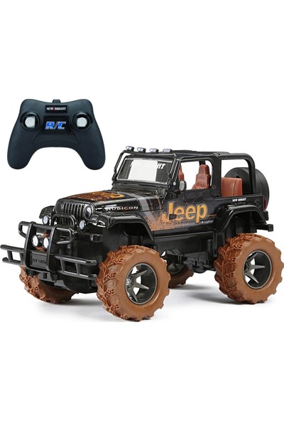 Mega New Bright Mud Slinger Jeep Wrangler Kumandalı Jeep