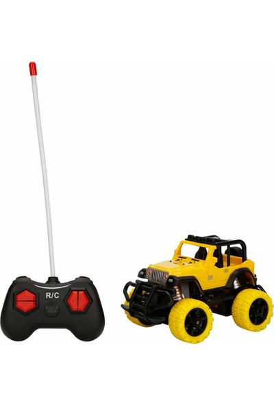 Mega 1:43 Uzaktan Kumandalı Işıklı Mini Jeep 12 Cm. Mega 1:43 Uzaktan Kumandalı Işıklı Mini Jeep 12 Cm.