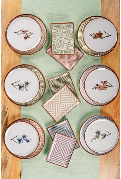 Porland Azelya Ikram ve Kahvaltı Takımı 18 Parça