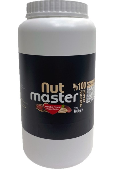 Nut Master Yer Fıstığı Ezmesi 3 kg