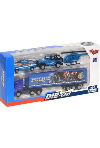 Vardem Oyuncak DOF-1821A-3 Polis/itfaiye/asker/iş Makinesi Metal Araç Seti Vardem Oyuncak DOF-1821A-3 Polis/itfaiye/asker/iş Makinesi Metal Araç Seti
