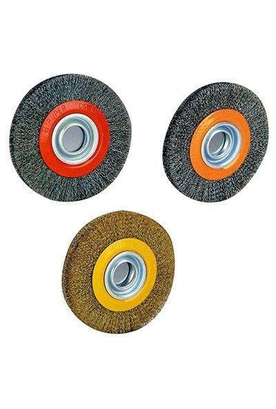 Leo Dairesel Tel Fırça Çelik Telli 175X25MM