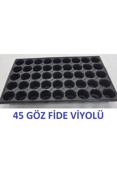 Tohumcumm 1 Adet Plastik 45 Lik Viyol Fide Tohum Viyol Çimlendirme Viyolü Viyol