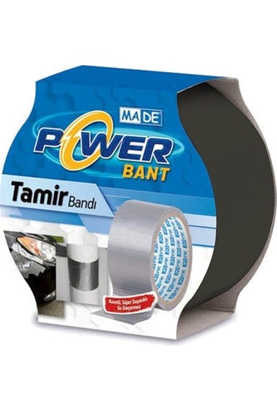 Made Tamir Bandı Made Siyah 48X10M (Duck Tape) Made Tamir Bandı Made Siyah 48X10M (Duck Tape)