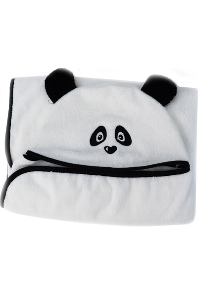 Ephemeris Soft Pamuk 65 x 110 cm Havlu Bebek Panço - Panda Beyaz Ephemeris Soft Pamuk 65 x 110 cm Havlu Bebek Panço - Panda Beyaz